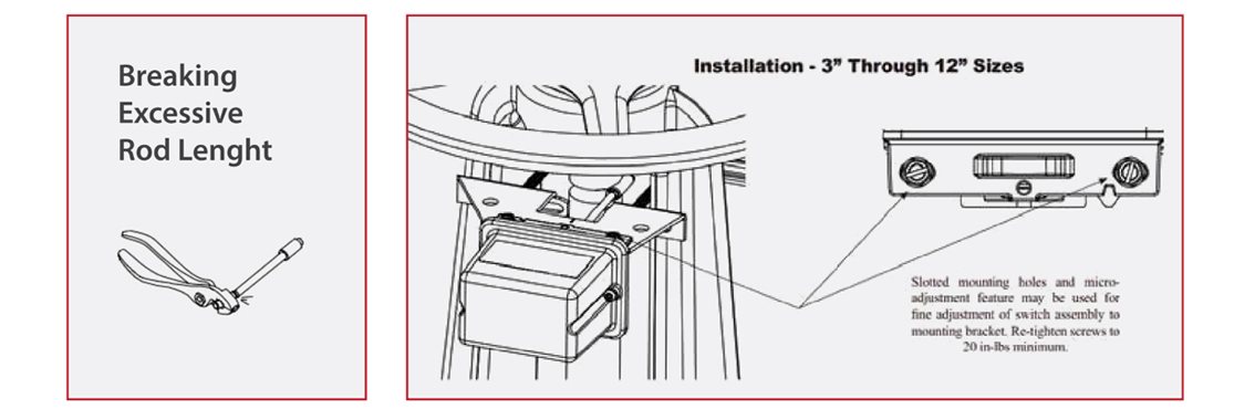 Supervisory Switch for OS&Y Valve