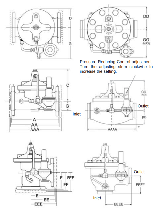 Fire Protection Pressure Reducing Valve